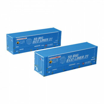 鉄道プラモデルにおすすめのアイテム。忠実に再現したエコライナーです。※「O通」「日本通運」は日本通運株式会社の登録商標です。※Zゲージ(1/220スケール)規格製品です。サイズW1.1×D4.3×H1.3cm×2個個装サイズ：12.5×8×...