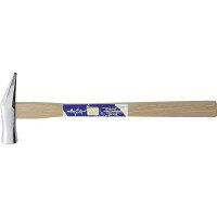 錆に強いハンマー。頭部の表面加工は、高級特殊クロームメッキを施してあり、鏡面の光沢のあるハンマーです。錆にも強く、ハクリ等の心配もありません。サイズ全長:330mm、頭長:123mm、口径:28φmm個装サイズ：33×12×12cm重量個装...