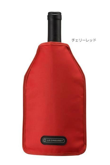冷凍庫にいれて冷やし、ボトルの上からかぶせるだけです。ワイン・シャンパンのいずれにも使用できます。サイズ155×20×230mm個装サイズ：17×3×33cm重量490g個装重量：600g素材・材質外側・内側の生地:ナイロン、両脇のゴムバン...