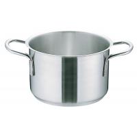 プロユースの電磁調理器対応鍋!!作業効率と使いやすさを極めたムラノインダクションシリーズ。熱伝導率の高いアルミニウムを保温性の高いステンレスでサンドイッチ。ムラ無く均一に、効率よく過熱するのでスピーディな沸き上がりを可能に!!ハンドルと鍋本...