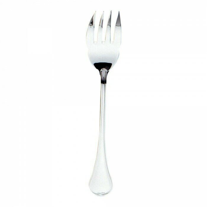 品のあるサービスフォークです。シンプルながらも洗練されたデザインです。サイズ全長202×幅32mm個装サイズ：22×3×2cm重量個装重量：60g素材・材質ステンレス仕様食器洗浄機使用可生産国日本品のあるサービスフォークです。シンプルながら...