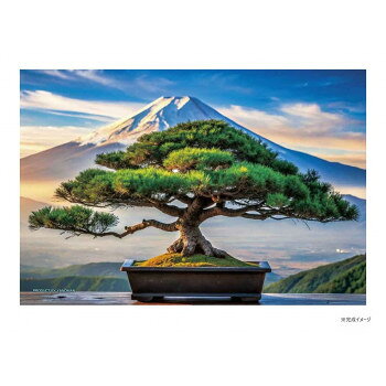 海外でも人気が高まっているBONSAIこのイラストは中央にそびえる雄大な富士山と合わせるように並ぶ見事な盆栽を描いています。ともに末広がりな縁起の良いイラストです。サイズ個装サイズ：12.0×20.0×6.8cm重量個装重量：35g仕様ピー...