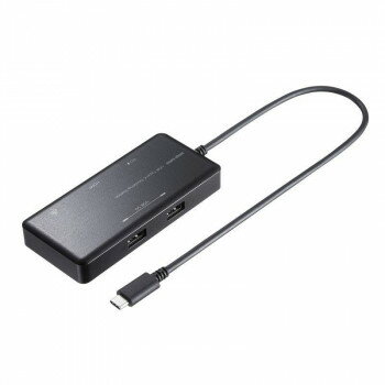 おすすめType-Cケーブル1本でHDMIディスプレイ、USB機器、有線LANの拡張接続ができるUSB Type-Cドッキングステーションです。Type-Cケーブル1本の接続で、大画面ディスプレイとUSBデバイスで快適に操作し、外出や会議な...