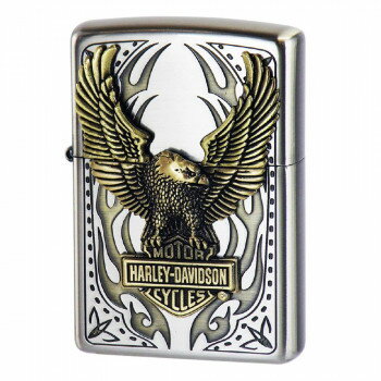 ハーレダビッドソンのZIPPO！1903年にアーサー、ウォルターのダビッドソン兄弟とウィリアム・シルヴェスター・ハーレーにより設立されたハーレダビッドソン。ダビッドソンではなくハーレーの名が先に来るのは、心臓部であるエンジン設計をハーレーが...