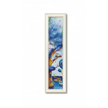 おすすめ絵と額がセットになった商品です。サイズ外寸:W22×H82cm個装サイズ：4.0×83.0×23.0cm重量約0.8kg個装重量：900g素材・材質樹脂フレーム仕様絵の表面:特殊ゲル・ラメチップ加工壁掛け用生産国日本fk094igrjs