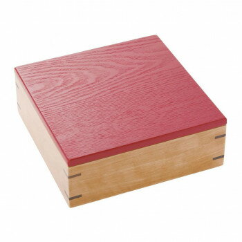 木製重箱仕切り付きで便利なカラー重箱です。サイズ20×20×7cm個装サイズ：25×25×10cm重量個装重量：1300g素材・材質木製仕様カラー:赤生産国中国fk094igrjs