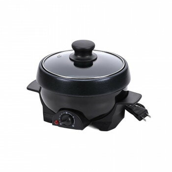 「煮る・焼く」1台2役で簡単調理煮る(鍋料理)、焼くの2役を1台でこなすグリル鍋。1〜2人にちょうどいいサイズ感。深底設計で、料理の幅も広がります。温度は3段階切替可能です。中身が見えるクリアな蓋。アルミ鍋&焼きプレートは脱着式なので、外し...