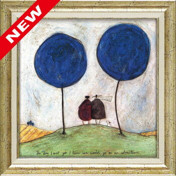 インテリアとして壁に似合う絵と額がセットになった商品です。作家:サムトフト(イギリス女性作家)スイートピー色のウサギ・犬と共に仕事と生活をブライントンで過ごしている。技術学校を卒業後、アートを学びたいと思い、2003年リバプールの美術学校で...