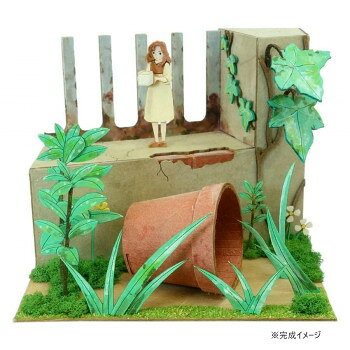おすすめ組み立てると可愛い借りぐらしのアリエッティのシーンが完成します。※写真の色調はご使用のモニターの機種や設定により、実際の商品と異なる場合があります。サイズW60×D60×H60mm個装サイズ：6.0×6.0×6.0cm重量個装重量：...
