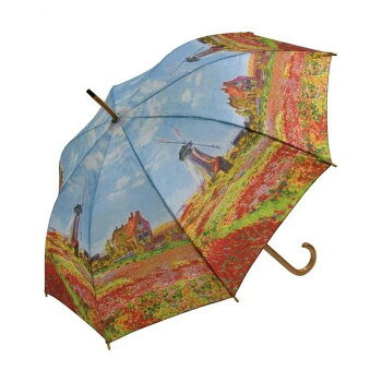 おすすめナチュラルな雰囲気を残す木製ハンドルの名画ジャンプ傘。色鮮やかな名画が雨の日の気分を上げてくれます。サイズ広げた時のサイズ:直径103×長さ87cm個装サイズ：4.0×89.0×10.0cm重量約330g個装重量：340g素材・材質...
