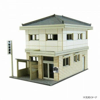 おすすめ診療所のキットです。少し新しいめの住宅タイプの診療所です。おまけで駐輪所と看板が付いています。印象的にはカチっとした外観です。一般住宅としても充分使えそうな建物です。※みにちゅあーとキットはキット商品です。完成品ではございません。サ...