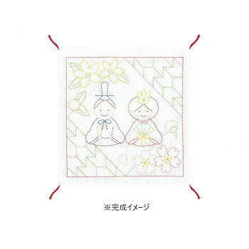 花ふきんに刺し子ができる刺し子キット!布に図案がプリントされているので、簡単に刺繍できます。サイズ個装サイズ：30×20×1cm重量個装重量：48g仕様初級生産国日本fk094igrjs