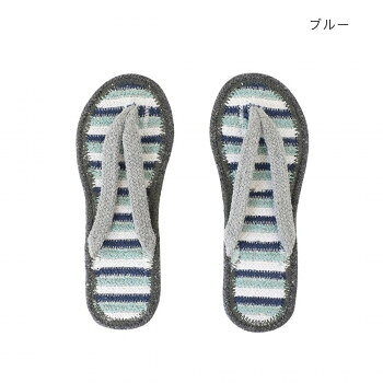 おすすめリサイクルコットンを使用することで環境への負担を抑え、柔らかな肌触りに。素足でフローリングを歩くとペタペタするのが気になる、そんな時にオススメ!サイズS:約23〜25cm個装サイズ：29×25×3cm重量個装重量：100g素材・材質...