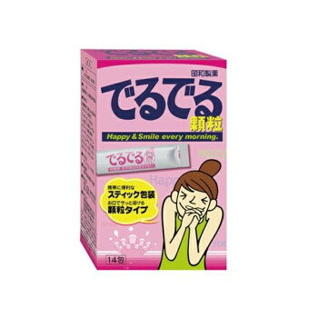 「飲」から「食」へ、健康茶「でるでる」の顆粒タイプ植物由来のでんぷんからできたイソマルトオリゴ糖を使用。砂糖に比べて甘みとカロリーが低く、善玉菌のエネルギー源となる糖質です。顆粒タイプのため、センナ茎成分を効率よく摂取できます。いつでもどこ...