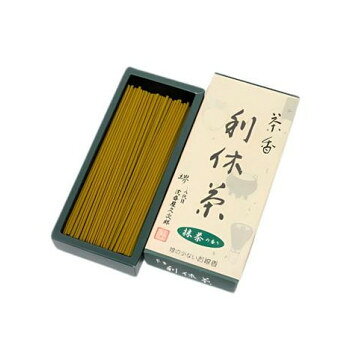 お茶の葉を配合して練り上げたお線香お茶の葉を配合して練り上げた、ほのかなお茶の香りが優雅な線香です。サイズ線香長さ:約14cm個装サイズ：17×8×4cm重量個装重量：122g仕様燃焼時間:約30分生産国日本fk094igrjs