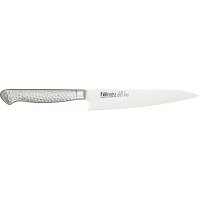 プロの理想の切れ味と使い易さを追求した造り。野菜・果物の皮むき、フルーツの飾り切りなど用途の広い小型の万能ナイフです。サイズ個装サイズ：29×5×1cm重量個装重量：135g素材・材質刀身:モリブデン・バナジウム鋼ハンドル:18-8ステンレ...