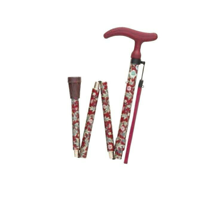 安定感と滑りにくい折り畳みステッキSサイズグリップは上面をフラットにして安定感を追求しています。グリップをエラストマーでコーティングすることで滑りにくく、テーブルなどに引っ掛けたり、立てかけられます。グリップの首元が細くなっています。サイズ...