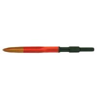 仕事量が1.4倍。経済的でさらに作業効率アップ。刃先が磨耗しても常にエッジが残っている為、再鍛造しなくても高い破砕力が維持できます。また、オフセット砥石を付けたディスクグラインダーで2〜3分研磨すると新品同様に甦ります。エッジ断面がプラス(...