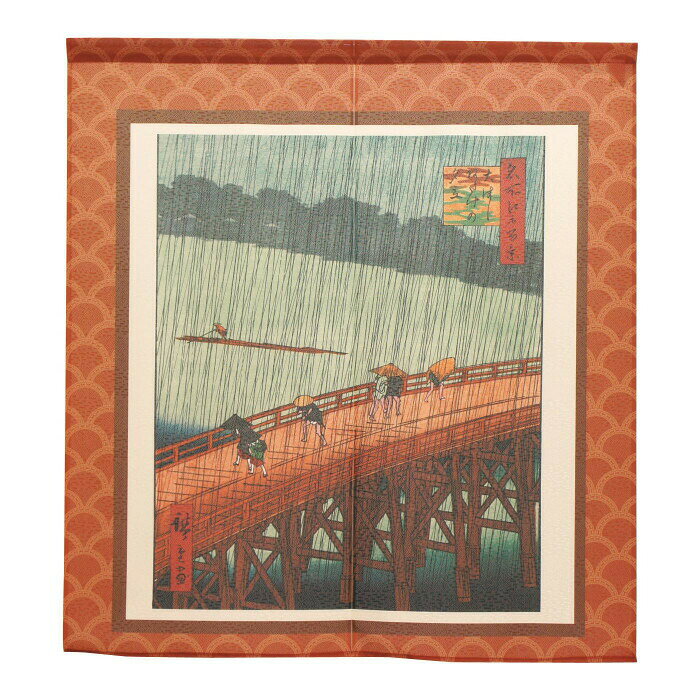日本絵画の巨匠シリーズ。現代の日本でも愛される名画の数々を、一枚ずつトリミングしのれんに再現しました。お部屋のインテリアに、お土産物に、贈り物に、ぜひご活用ください。※モニターなどの環境により、色味が実際の商品と若干異なる場合がございます。...