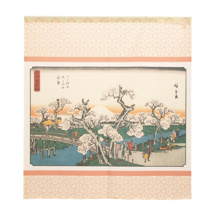 日本絵画の巨匠シリーズ。現代の日本でも愛される名画の数々を、一枚ずつトリミングしのれんに再現しました。お部屋のインテリアに、お土産物に、贈り物に、ぜひご活用ください。※モニターなどの環境により、色味が実際の商品と若干異なる場合がございます。...