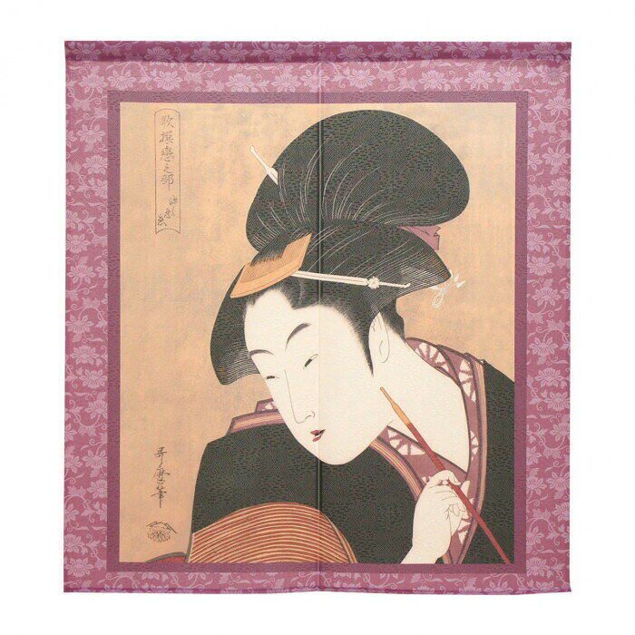 日本絵画の巨匠シリーズ。現代の日本でも愛される名画の数々を、一枚ずつトリミングしのれんに再現しました。お部屋のインテリアに、お土産物に、贈り物に、ぜひご活用ください。※モニターなどの環境により、色味が実際の商品と若干異なる場合がございます。...