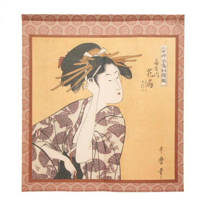 日本絵画の巨匠シリーズ。現代の日本でも愛される名画の数々を、一枚ずつトリミングしのれんに再現しました。お部屋のインテリアに、お土産物に、贈り物に、ぜひご活用ください。※モニターなどの環境により、色味が実際の商品と若干異なる場合がございます。...