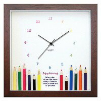 木製フレームのミニクロック。本物のえんぴつを使ったかわいい時計です。音が気にならず、針がなめらかに動くスイープムーヴメントを使用しています。サイズ220×220×45mm個装サイズ：22×22×5cm重量個装重量：720g素材・材質天然木・...