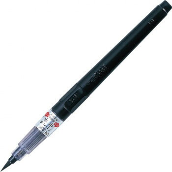 おすすめトメ・ハネ・ハライが思いのまま。穂先は復元性・耐久性抜群です。サイズ180×13mm個装サイズ：24.4×3.8×1.4cm重量15g個装重量：18g素材・材質本体:PE、キャップ・首軸:PP、ぺん先:PEs仕様水性顔料インキ生産国...