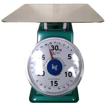 上皿自動秤頑強設計で丈夫です。見えやすい目盛で30kgまで量れます。※用途以外に使用しないで下さい。※落下など強い衝撃を与えないで下さい。故障の原因になります。サイズ305×305×320mm(上皿:30.5×30.5cm)個装サイズ：34...