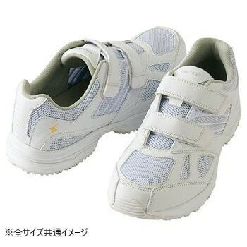 おすすめ体内の静電気を靴底から逃しスパーク発生を防止します。甲被のメッシュ素材で通気性抜群です。※この商品には先芯は入っておりません。サイズ23.5cm個装サイズ：30×20×12cm重量個装重量：600g素材・材質素材/合成皮革+ナイロン...