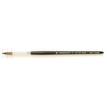極上のレッドセーブル使用。穂先は水を含むと膨張し、大量の絵具を含みます。そしてその絵具を意のままに好みの量をコントロールしながら描く感覚はまさに水彩画筆の極みといえるでしょう。110シリーズはより細く、細かな表現ができるよう穂先形状をシャー...