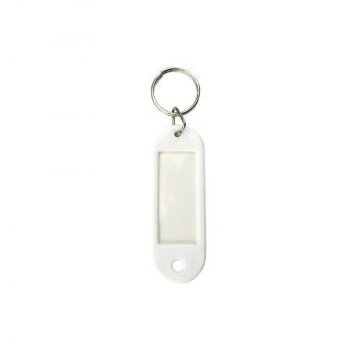 おすすめ鍵や小物の管理に最適。ホルダー部分にはお好きな文字を入れて管理できます。サイズ本体:60mm、窓サイズ:W14×H35mm個装サイズ：16×9×5cm重量個装重量：200g素材・材質PE・スチールセット内容50個生産国中国fk094...