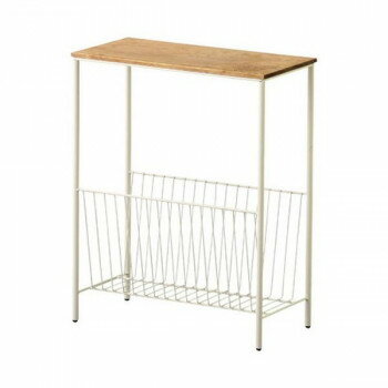 サイドテーブルサイドテーブルです。※北海道・沖縄・離島など一部地域にはお届けできかねますのでご容赦ください。サイズW40×D20×H50cm個装サイズ：42×52×22cm重量1.5kg個装重量：2000g素材・材質天然木(パイン)、スチー...