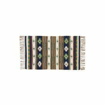 キリムマットキリムマットです。※手作業で作製されているため、サイズに多少の誤差がございます。※北海道・沖縄・離島など一部地域にはお届けできかねますのでご容赦ください。サイズ約W45×D75cm個装サイズ：30×25×3cm重量3000g個装...