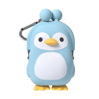 かわいいペンギン型がまぐちおなかぽってり、カラビナ付きのペンギン型がまぐち。サイズ幅69×高さ113×奥行57mm個装サイズ：7×12×6cm重量63g個装重量：76g素材・材質シリコン生産国中国fk094igrjs