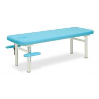 心地よさを高めるカラー＆デザイン!かどまる加工付きシートを採用しました。手置き台付きで便利です。スチール枠付き上段H型脚部、粉体塗装仕上げを施しました。サイズ幅70×長さ180×高さ60cm、クッション厚:6cm(本体)重量約30kg素材・...
