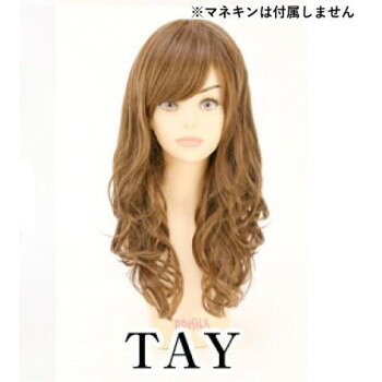 お手軽にイメージチェンジ♪リッチな重さ×ランダムな動きが新鮮なロングカール。自毛をまったく見せずにスッポリかぶる「かつら」タイプのウィッグ。【耐熱】耐熱温度180度、コテやカーラーで巻く場合は同封の取扱説明書をご覧ください。※130〜150...