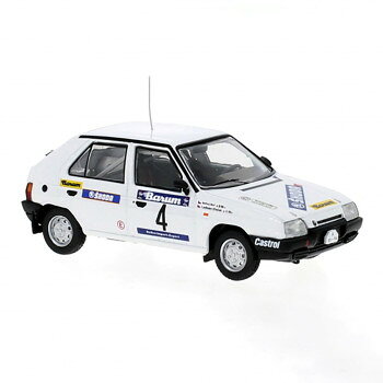 おすすめ1/43スケール、シュコダ ファヴォリット 136L 89Valasska Zima 4 L.Krecek/B.Borivojのモデルカーです。サイズ個装サイズ：30.0×20.0×10.0cm重量個装重量：100g素材・材質ダイキ...