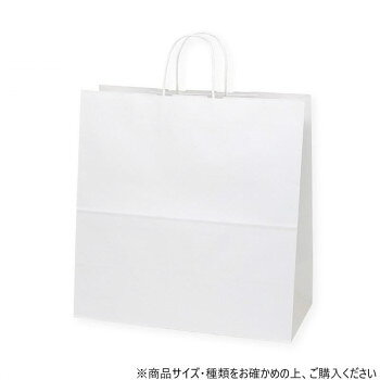 おすすめ正面巾が大きく、マチも最大級の定番大型規格です。汎用性の高い白無地の手提げ袋ですので、様々な用途にご使用頂けます。サイズ幅450×マチ220×高455mm個装サイズ：55×46×17cm重量個装重量：5400g素材・材質晒クラフト紙...
