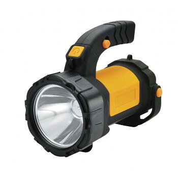 おすすめ3W LEDで弱・強・フラッシュライト。5W COB LEDで260ルーメンの明るさ。単3乾電池(アルカリ電池)3本(別売り)で連続約8時間使用できます。一つのハンドルで2通りの持ち方が出来る、2WAY ハンドル。肩にかけられる、シ...