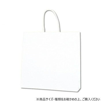 おすすめ樹脂製の接着剤で手紐を取り付けた手提げ紙袋です。紐の結び目がなくすっきりし、物の出し入れがスムースで、ストックする際にかさばらないメリットがあります。正面の見た目が正方形のオールマイティモデル。汎用性の高い白無地。サイズ幅320×マ...