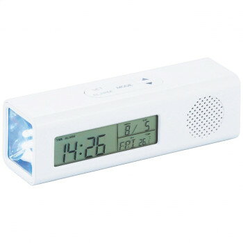 おすすめアウトドアにも防災にも役立つ多機能FMラジオライトです。ワイドFM対応ですのでFMの周波数でAM番組を聞くこともできます。本体を指で押すだけでバックライトが点きます。いざという時の懐中ライトがとても便利です。サイズ16.8×5×5c...