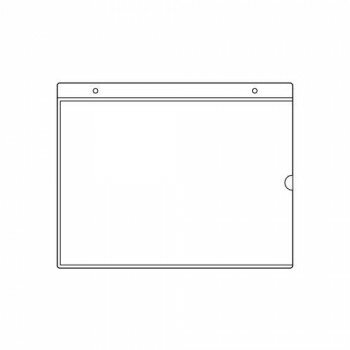 おすすめ吊り下げ式のポケット標識です。サイズ245×310mm、取付穴:φ5mm個装サイズ：30.4×25.2×1cm重量個装重量：160g素材・材質本体:白色塩化ビニルポケット:ポリ塩化ビニル仕様A4用厚さ:1.6mm取付穴:上2ヵ所生産...