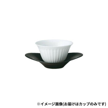 モダンなデザインの煎茶椀満水時容量約160ccのモダンなデザインの煎茶椀です。縁にかけて反った形状でなめらかな口あたりです。サイズ直径95×高さ55mm個装サイズ：11×11×7cm重量個装重量：150g素材・材質ファインボーンチャイナ仕様...