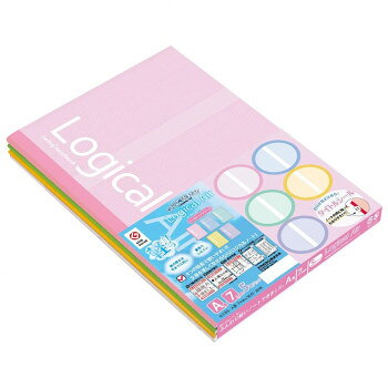 ロジカルタイプのB5ノート5色入りのかわいいB5ノートセットです。サイズ個装サイズ：1.8×25.5×18.3cm重量個装重量：480g生産国日本fk094igrjs