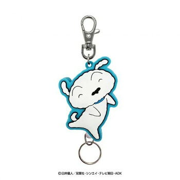 ベイビーしんちゃんシリーズのラバーリールキーホルダークレヨンしんちゃんのラバーリールキーホルダーに新しいデザインが仲間入りしました。リールがびよ〜んと伸びるから、鞄に付けたまま鍵などを取り出せて、とっても便利です。サイズH11.5×W4.1...