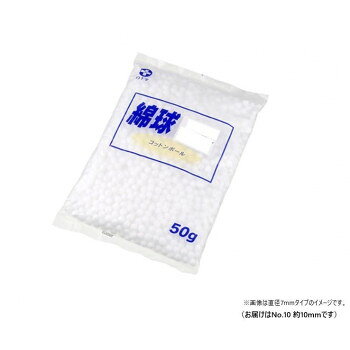スタンダードな綿球使用用途によってサイズ糸付きなど選択可能。商品区分一般医療機器13B2X00023000019サイズ(約)直径10mm個装サイズ：25.5×17.9×3.3cm重量53g個装重量：66g素材・材質脱脂綿生産国日本製造（販売...