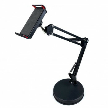 おすすめ配信に嬉しい52cmまでの高さ調節可能です。バネ式でアームの角度調整がスムーズ&しっかりです。2重スプリングでしっかり角度固定できます。スマホの画面が揺れません。高さ52cmでリモート配信や小物撮影などのアングルも自由自在です。グリ...