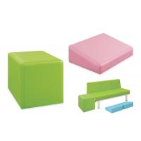 快適な待合い空間を演出します。待合にとけ込むナチュラルな雰囲気を演出します。ひとり用スツール＆足のせ台です。サイズ幅40×奥行32×高さ39cm、クッション厚:4cm素材・材質ベニヤ(フォースター)、塩ビレザー仕様強度(等分布荷重):400...