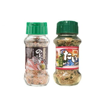 ふりかけセットのどぐろ煮付風味ふりかけは、のどぐろ(アカムツ)を使用し、煮付け風味のふりかけにしました。たいふりかけは、国産の鯛を使用したわさび味のふりかけです。ほかほかご飯、おむすび、お弁当にふりかけてお召し上がりください。内容量のどぐろ...